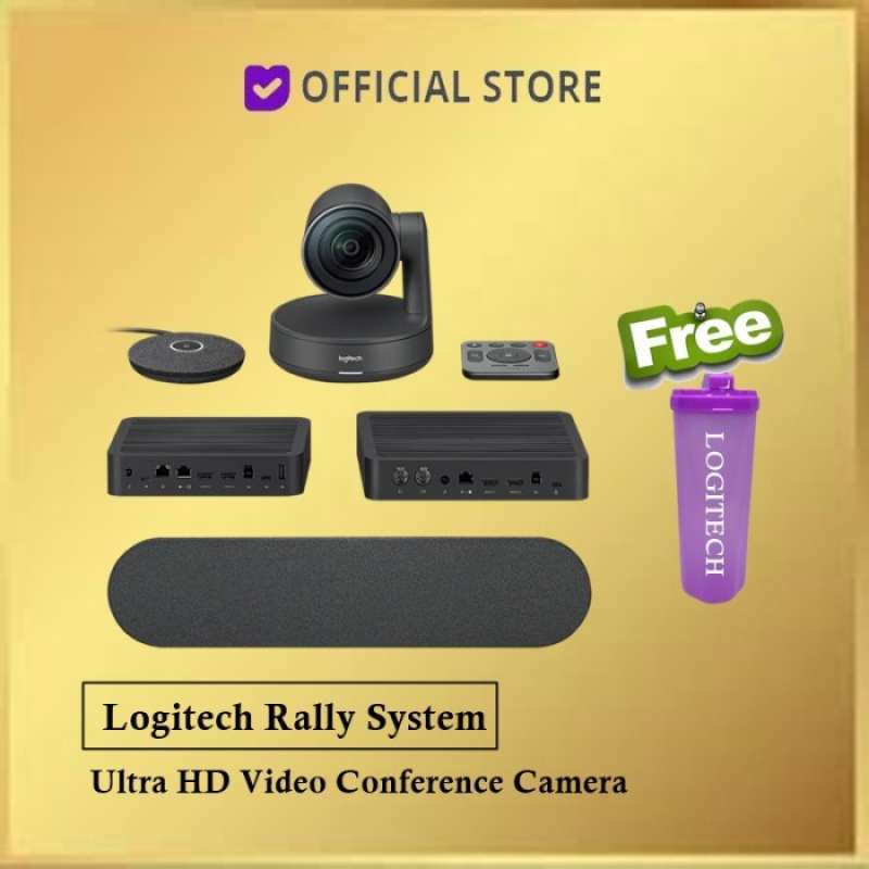Promo Logitech Rally System Webcam Ultra HD Video Conference Camera Cam ...