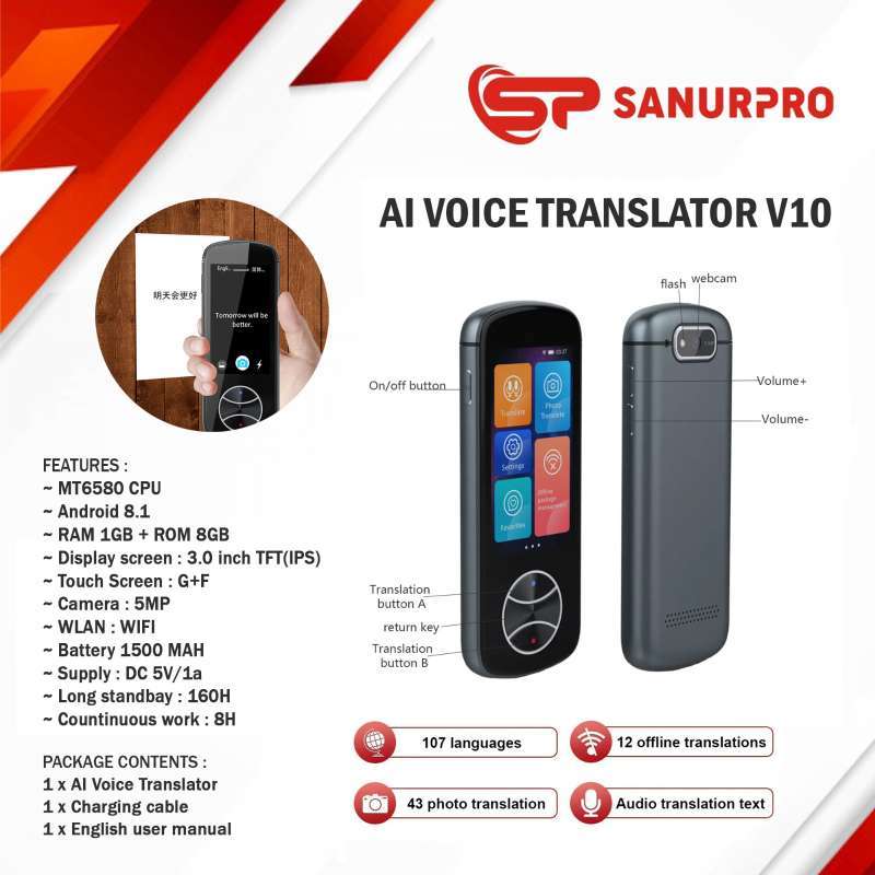 Jual Pprtable Translator Original, Murah & Diskon Juli 2024 | Blibli