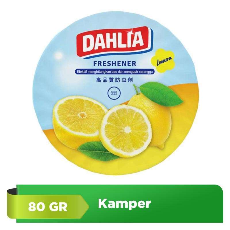 Promo Dahlia Kamper Freshener Refill Lemon [80 Gr] Isi 3 Pcs Diskon 17% di Seller Dahlia ...