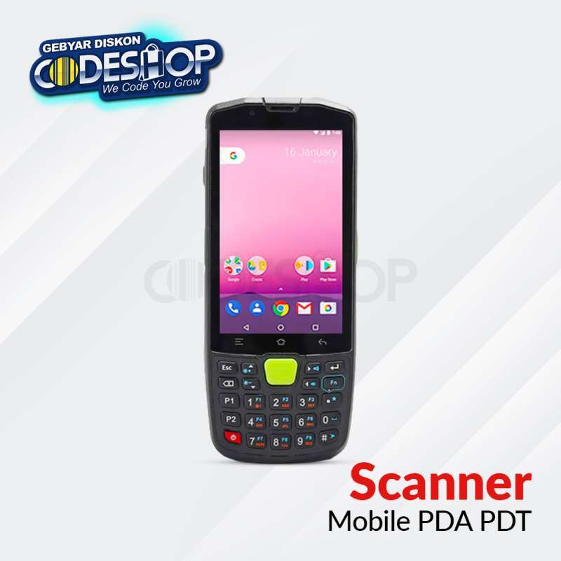 Jual Seuic Autoid Q9 Mobile Barcode Scanner Handheld Pdt Android 2d ...