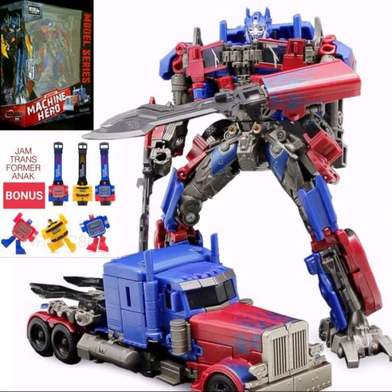 Promo Robot Transformers Optimus Prime Weijiang Oversize Diskon 23% di ...