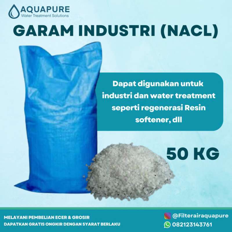 Promo Garam Industri 50 Kg / Nacl Diskon 23% Di Seller Hikari Storee ...