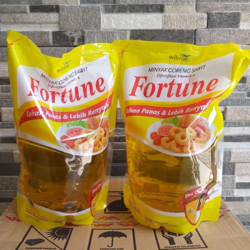 Promo Minyak Goreng Fortune 2 Liter 1 Dus (via Gojek) Diskon 35% Di ...