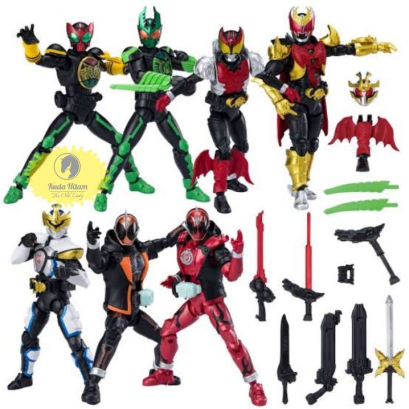 Promo SHODO XX DOUBLE CROSS 3 KAMEN RIDER OOO TATOBA KIVA EMPEROR GHOST ...