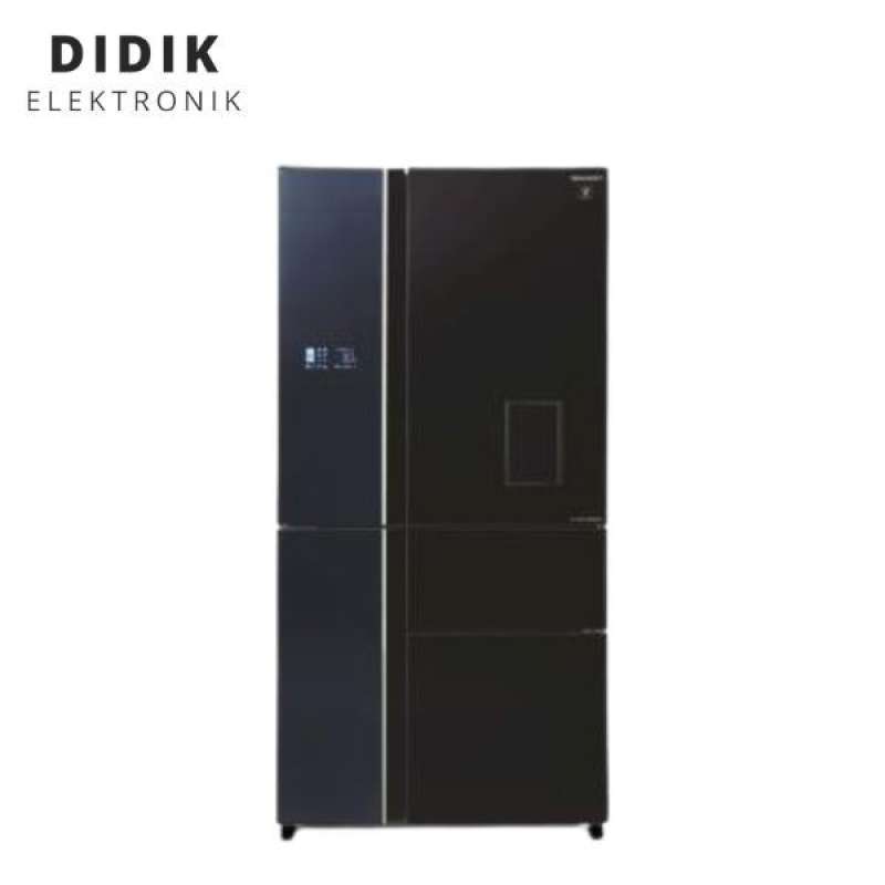 Jual Sharp Sj-ifx96pgd-bk Kulkas 5 Pintu Side By Side Multi Door Di ...