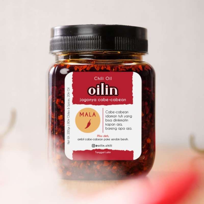 Promo OILIN CHILI OIL Mala Sambal Cabai Pedas Dimsum Diskon 33% di ...