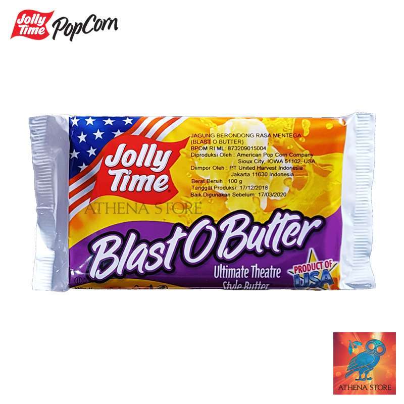 Promo Jolly Time Popcorn Blast O Butter Ultimate Theatre Style Butter ...