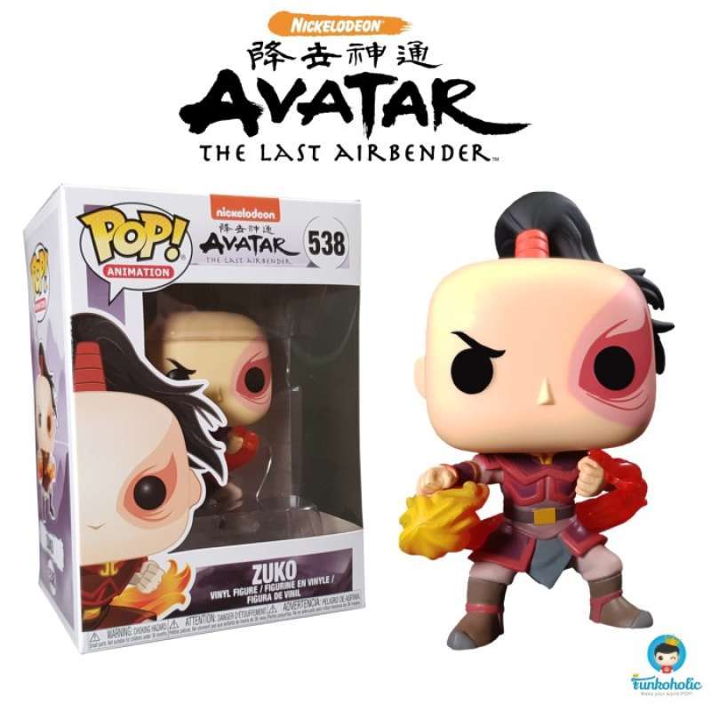 Promo Pop! Animation Avatar The Last Airbender - Zuko (flame Punch ...