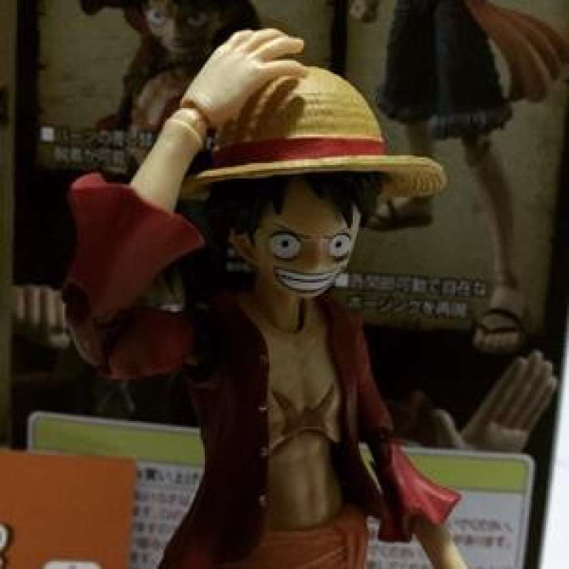 Promo VAH LUFFY ONE PIECE ACTION FIGURE ARTIKULASI MONKEY D LUFFY OP ...