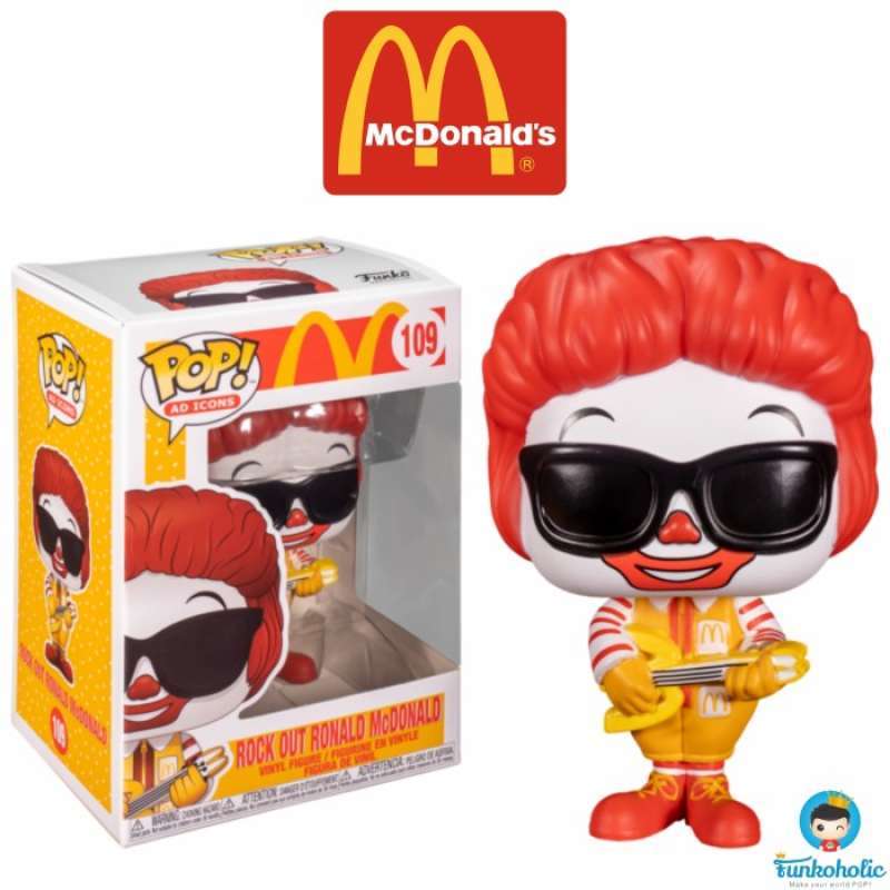 Promo Pop! Ad Icons Mcdonald's - Rock Out Ronald Mcdonald #109 Diskon ...