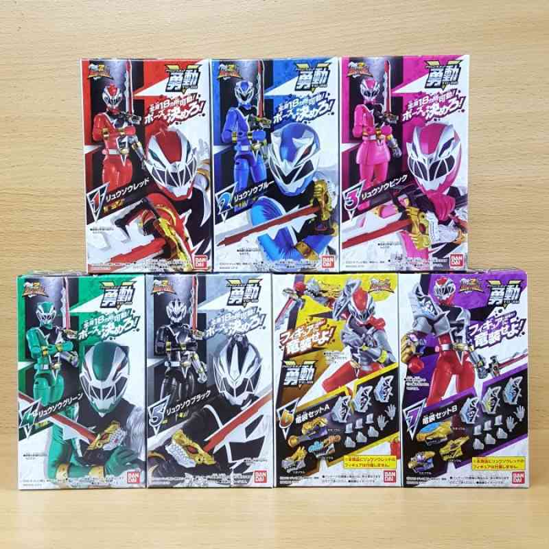 Promo Kishiryu Sentai Ryusoulger Yudou [7/SET] SODO Sentai Ranger YU-DO ...