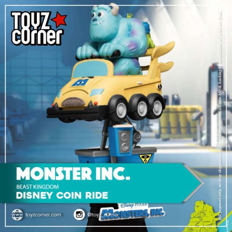 Jual Beast Kingdom Disney Coin Ride Ds-037 Monster Inc. Di Seller ...