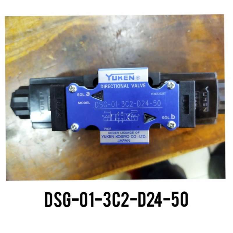 Promo Solenoid Valve Yuken Dsg 01-3c2 -ac 220volt /dc24volt - Dc24 Diskon 27% Di Seller ...