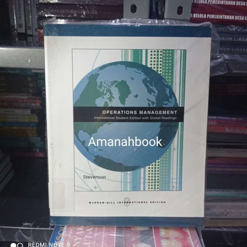 Jual Buku Operations Management 9th Edition Stevenson Original Di ...