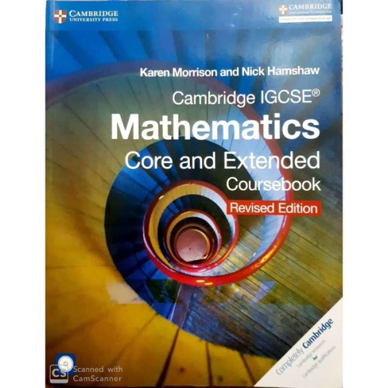Promo Cambridge IGCSE Mathematics Core and Extended Coursebook Revised ...