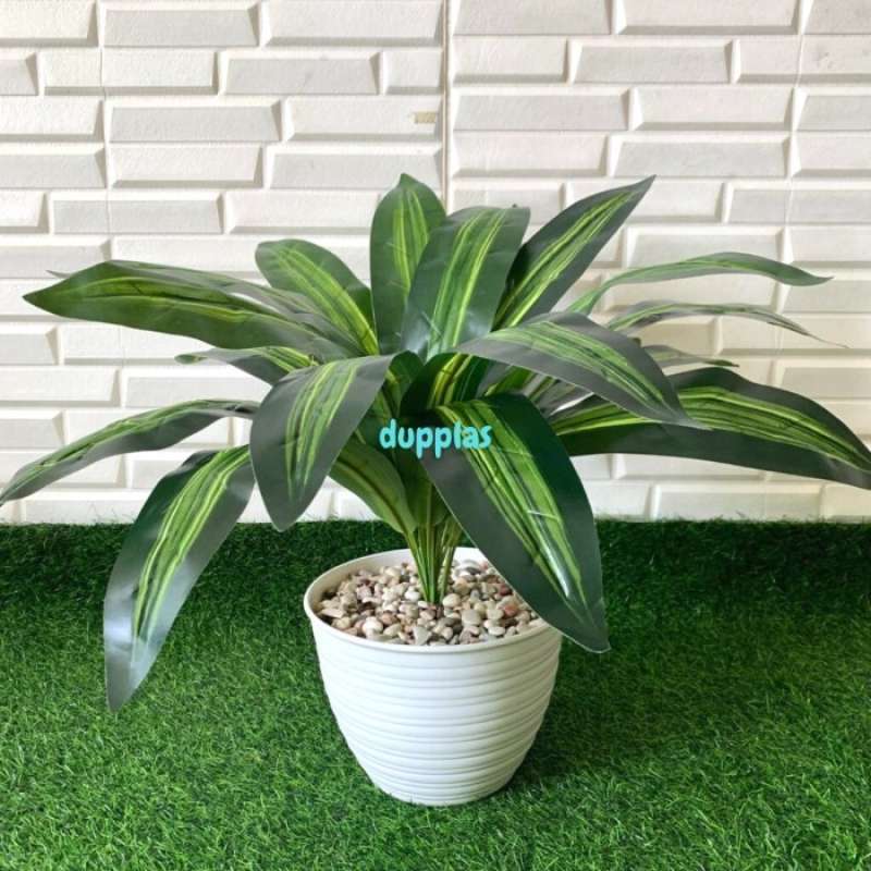 Promo Pohon Daun Pandan Bali Hijau Tanaman Artifisial Pot Tawon ...