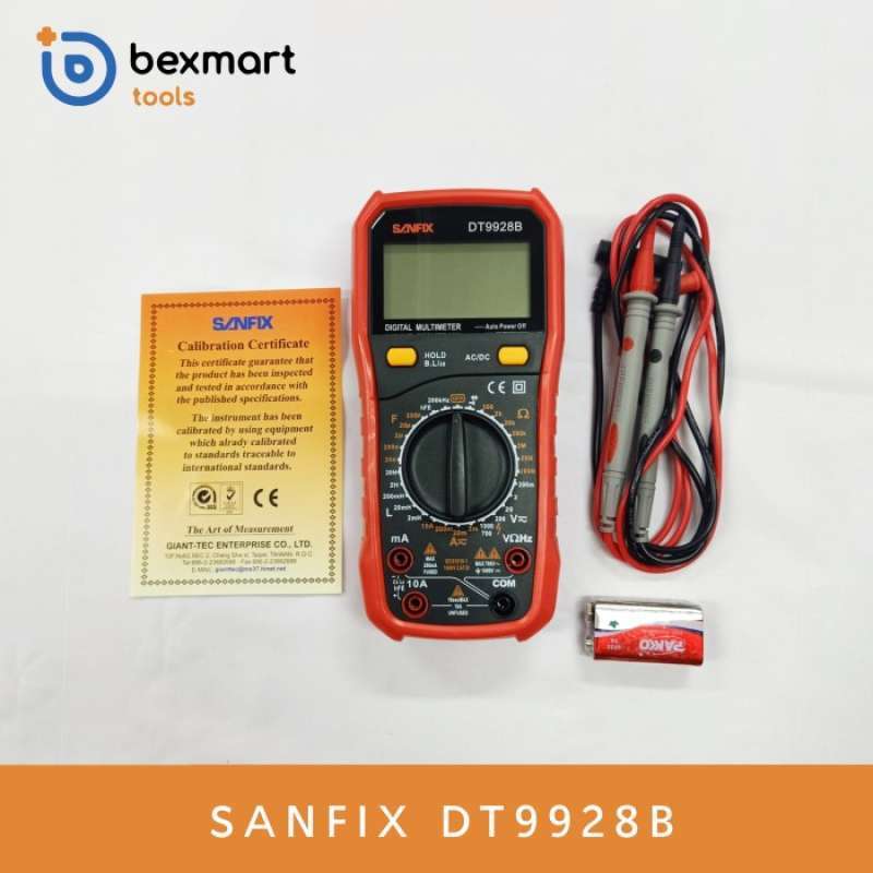 Promo Digital Multimeter + LCR SANFIX DT9928B / DT 9928 B Diskon 23% di ...