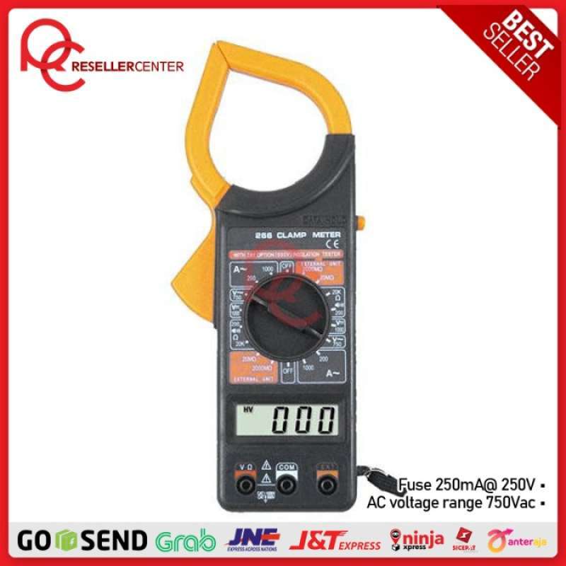 Promo Digital Clamp Multimeter Tang Ampere / Digital Clamp Meter - DT266 Diskon 23% di Seller ...