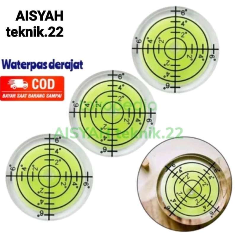 Promo mini level waterpass mini bulat watepas derajat cocok untuk ...
