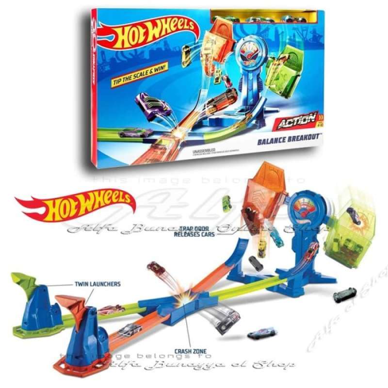 Promo Hot Wheels Balance Breakout Hotwheels Track Set Action Diskon 23% ...