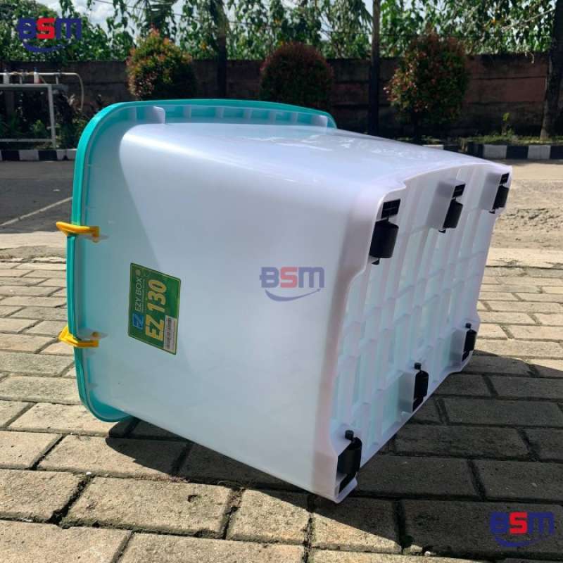 Jual Kontainer Box Plastik Besar 130 Liter Ezy Kotak Penyimpanan Di ...