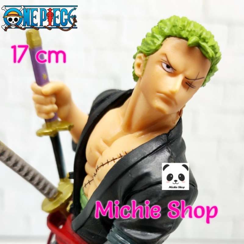 Promo Figure Zoro Wano Arc (17 cm) Topper Anime One Piece Samurai ...