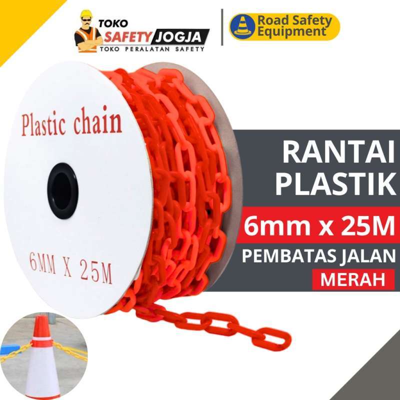 Jual Rantai Plastik Safety Id 6mm X 25 Meter - Yellow Di Seller Toko ...