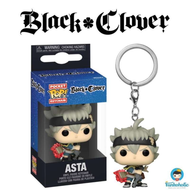 Promo Pocket POP! Keychain Animation Black Clover - Asta Diskon 23% di ...