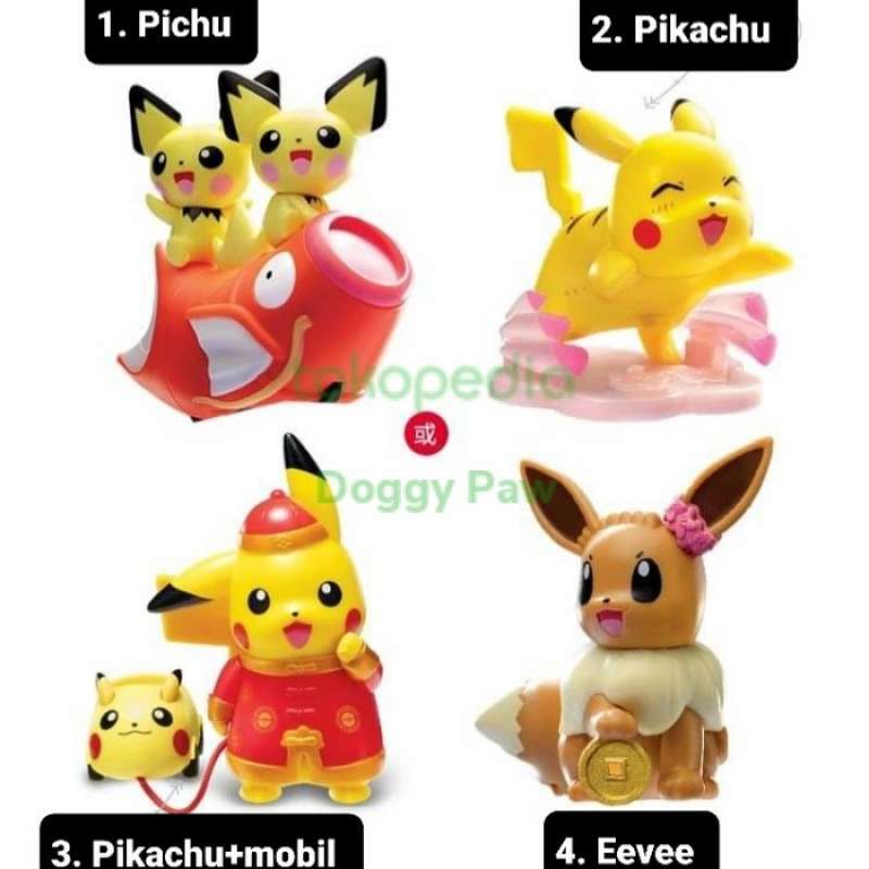Promo Pokemon KFC China 2020 Toys Diskon 23% di Seller Qairina Store ...
