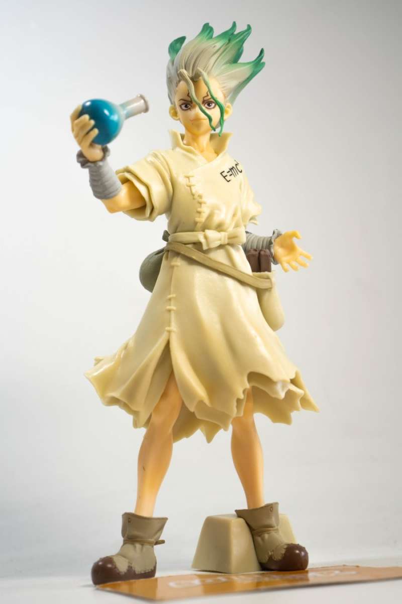 Promo Figure Senku Ishigami Dr. Stone of Stone World Kingdom of Science ...