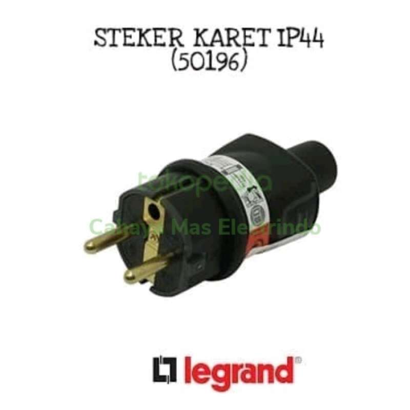 Promo Steker karet legrand 50196 2P 16A IP44 Diskon 23% di Seller Lixia ...