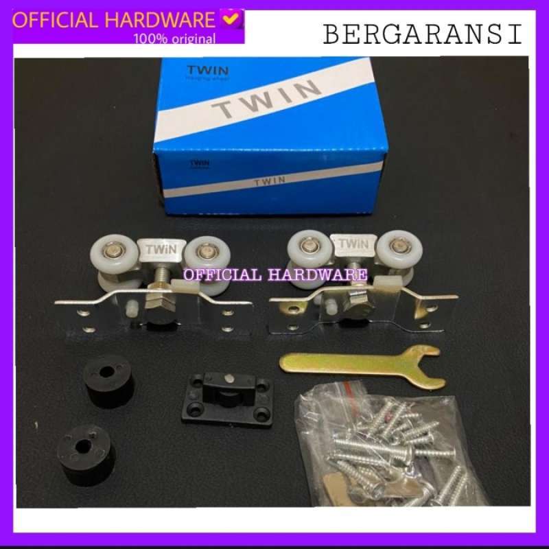 Promo roda husky pintu sliding 1set roda tambahan pintu geser 80kg ...