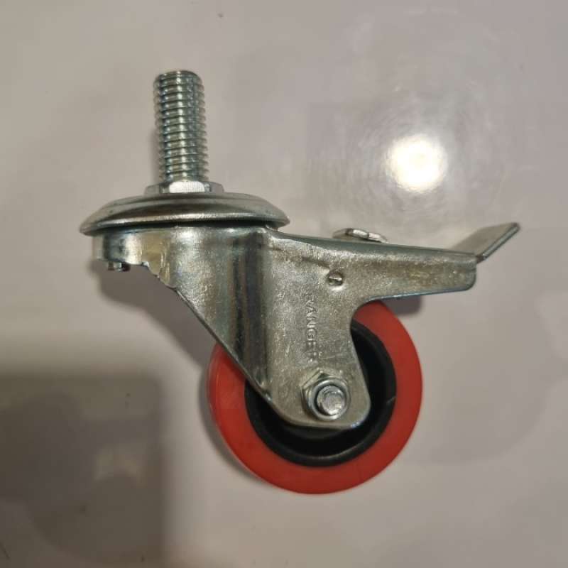 Promo Roda PU Non Bearing Ranger 2 inch Drat rem Diskon 23% di Seller ...