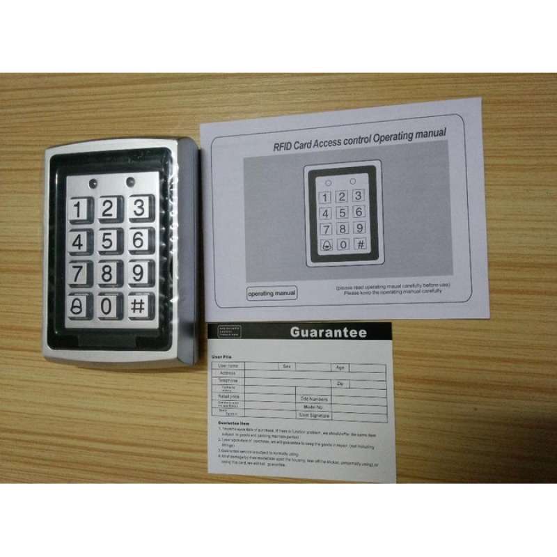 Promo rfid lock system door Support 1000 standard users Metal Password ...