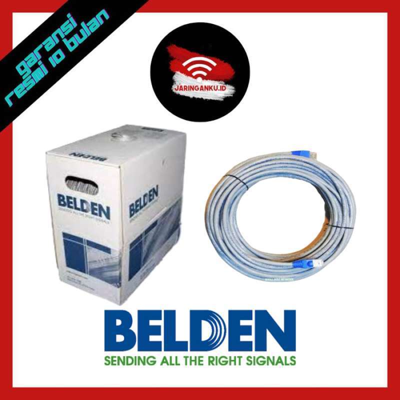 Promo Kabel Belden CAT6 UTP 15 Meter ORIGINAL Diskon 23% di Seller Rocho Store - Utan Kayu ...