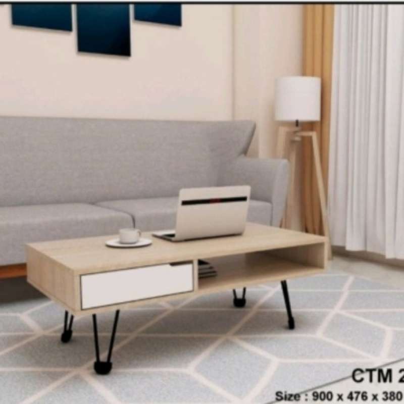 Promo Meja Tamu /meja Multifungsi Dengan Model Minimalis Modern Diskon ...