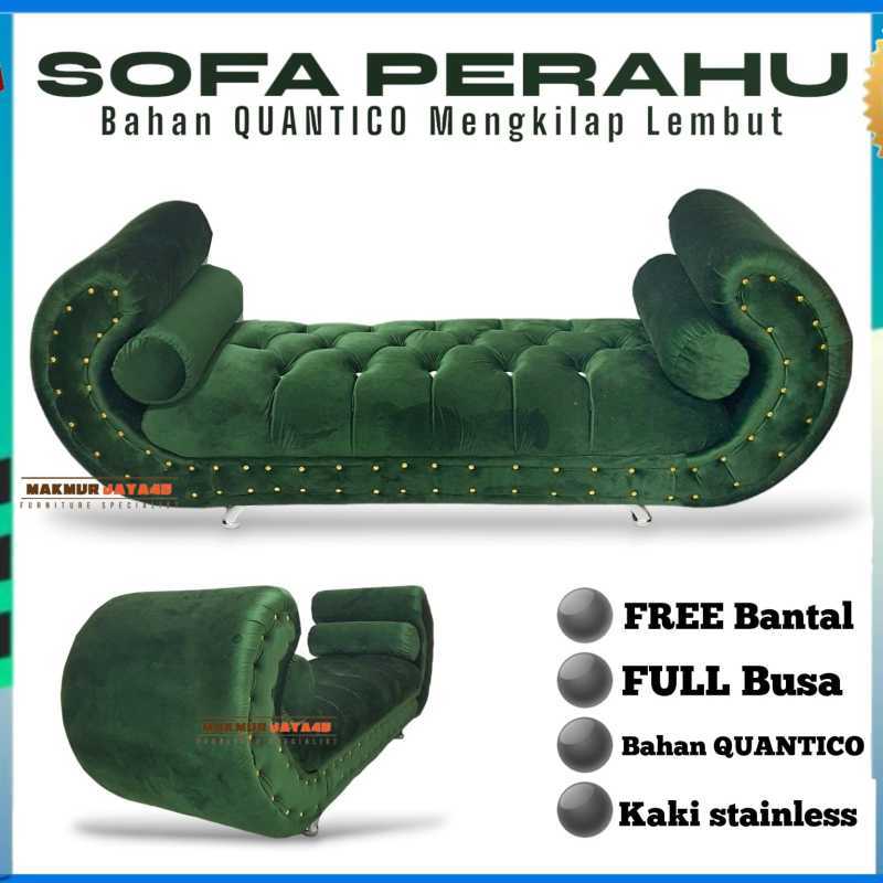 Promo SOFA BENCH PERAHU MINIMALIS - SOFA BED PANJANG 160 CM / SOFA ...