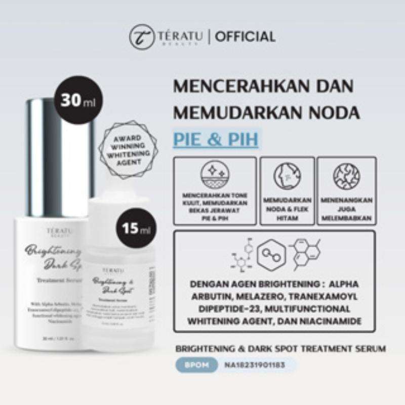 Jual Teratu Beauty Brightening & Dark Spot Treatment Serum Untuk Flek ...
