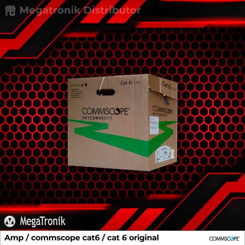 Promo Kabel Amp / Commscope Cat6 / Cat 6 Original Diskon 23% Di Seller ...