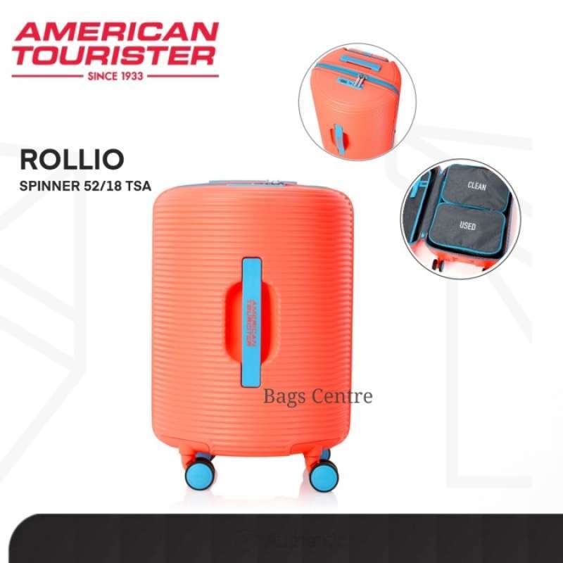 Promo American Tourister ROLLIO 52 /18 Inc Koper Tabung / Silinder ...