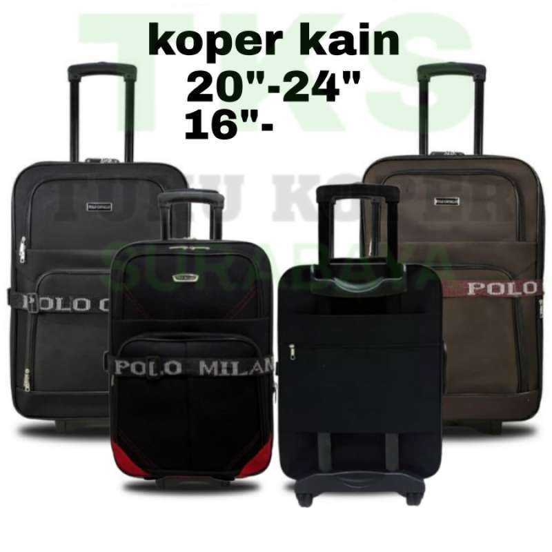 Promo Koper 16 Inch Koper POLO 16 Bahan Nilon Tebal Import Ekspanding ...