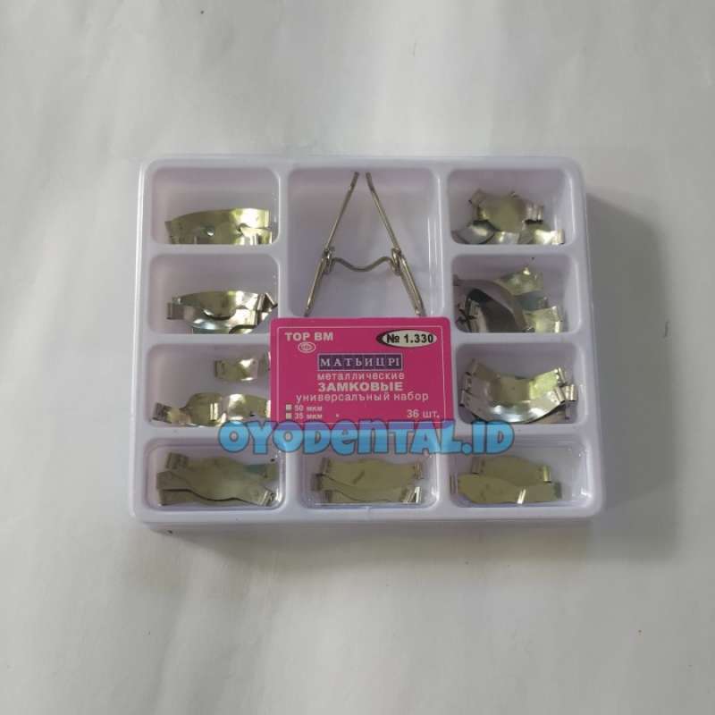 Promo Dental Saddle Matrix Matriks Sectional Kontur Spring Clip Gigi ...