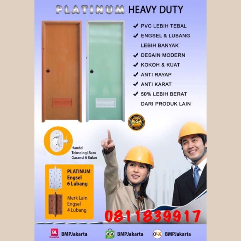 Promo Pintu PVC Heavy Duty Diskon 23% di Seller Teman Perabotan - Bangka, Kota Jakarta Selatan ...