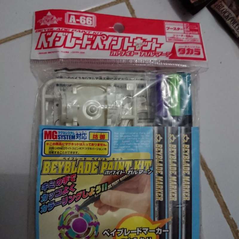 Promo Beyblade Bakuten Paint kit A66 Diskon 23% di Seller Kitchen ...