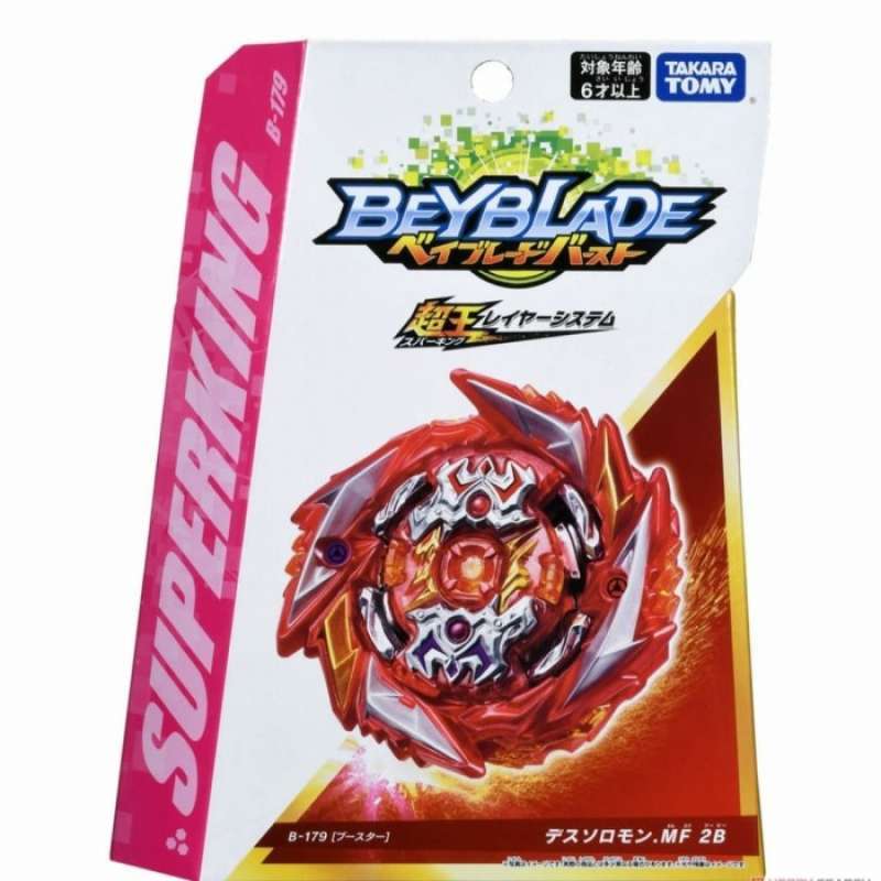 Promo Takara Tomy Beyblade Burst Superking B-179 Booster Death Solomon ...