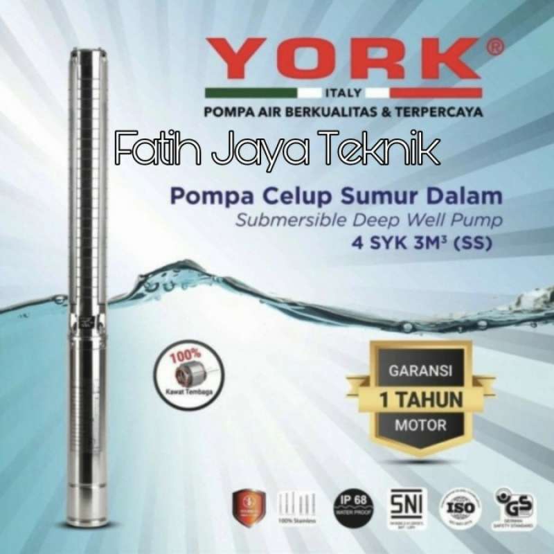 Promo Pompa Air Submersible Satelit Sible SPG20-327K BIT (1 HP) Diskon ...