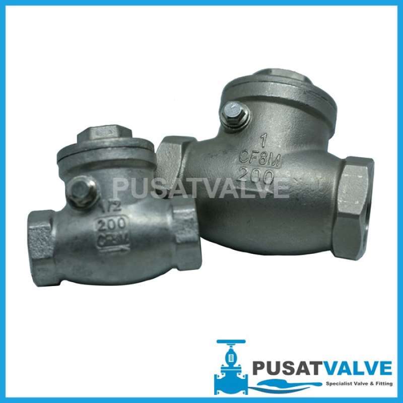 Promo Swing Check Valve 4 Inch Stainless 316 drat Diskon 23% di Seller ...