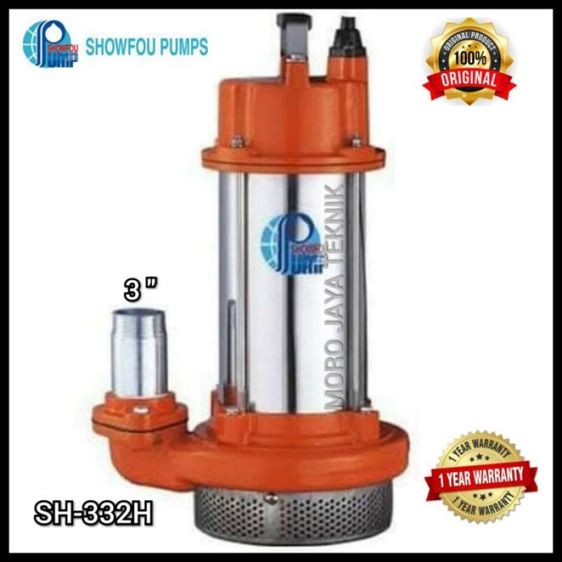 Promo Pompa Showfou SH.332 3HP 3Phase Submersible Pump Showfou Taiwan ...