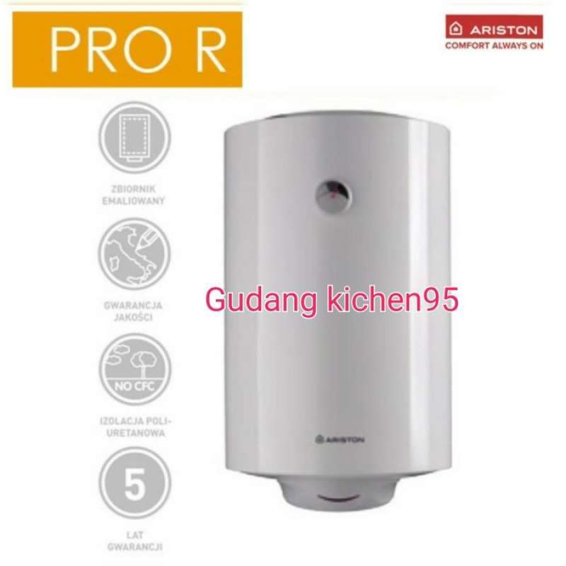 Promo Water Heater listrik Pro R 80 L / Pemanas air listrik Diskon 23% ...