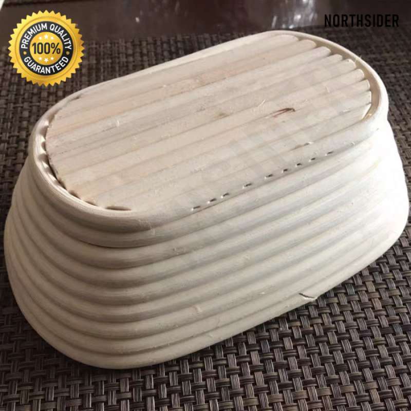 Jual BANNETON ROTI OVAL ROTAN / RATTAN BASKET PROOFING DOUGH - 25 X 15 ...